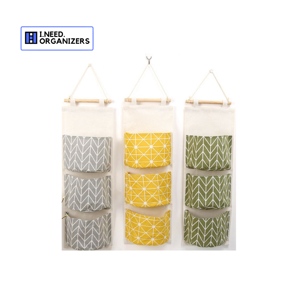 Wall Hanging Pocket Storage Bags - Closet Organizers - I Need Organizers